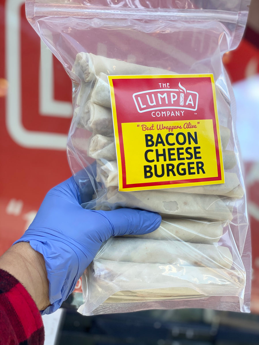 Bacon Cheese Burger Lumpia – The Lumpia Company
